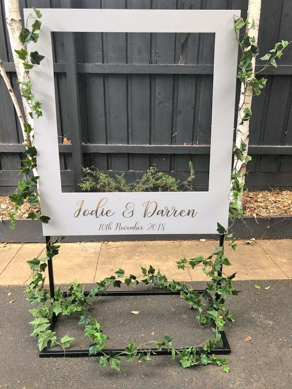 Personalised Polaroid Fame Photo Prop for Your Photo Booth | Styled ...