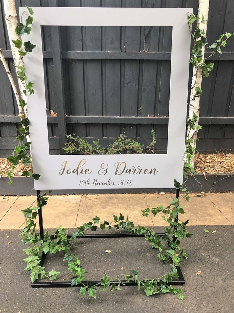 Personalised Polaroid Fame Photo Prop for Your Photo Booth | Styled ...