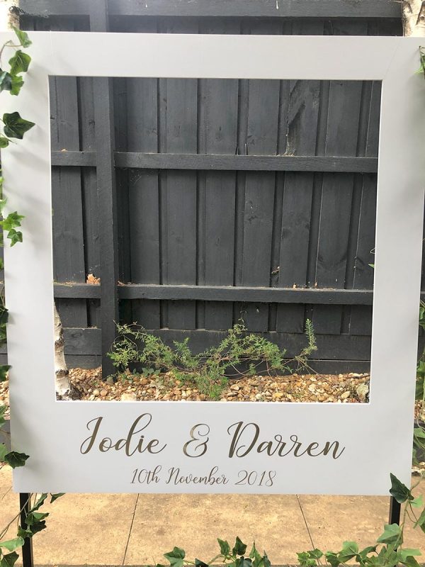 Personalised Polaroid Fame Photo Prop for Your Photo Booth | Styled ...
